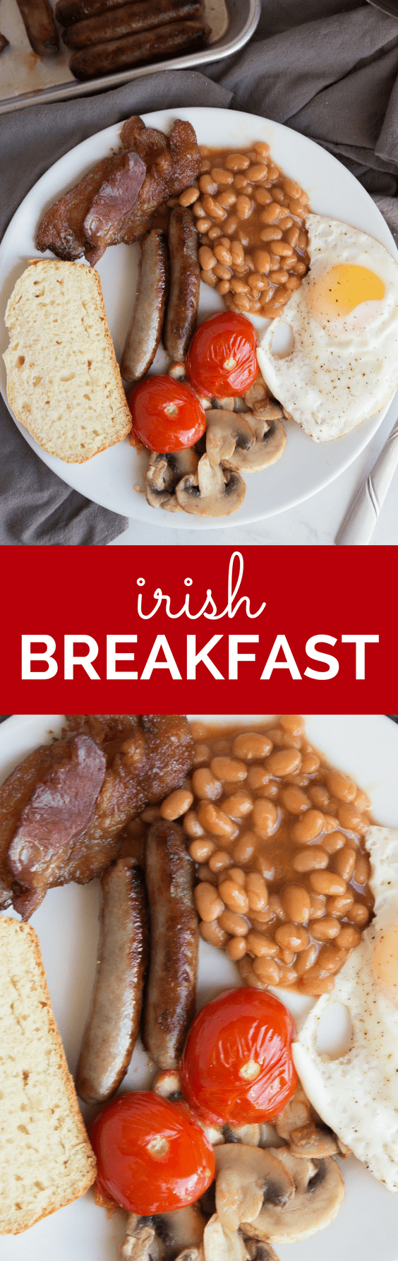 Traditional Full Irish Breakfast Recipe | Wanderzest